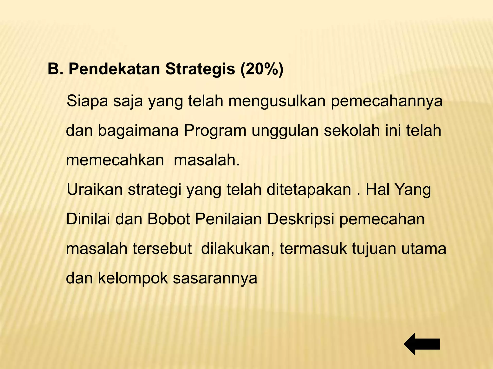 Program unggulan sekolah | PPTX
