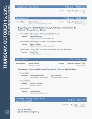 Values and Leadership Conference Program v1.6 | PDF