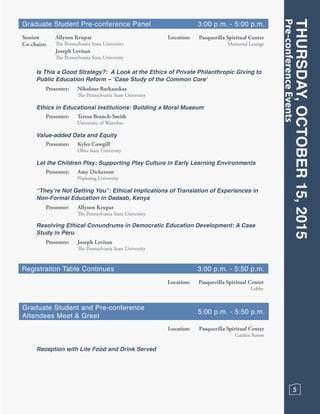 Values and Leadership Conference Program v1.6 | PDF