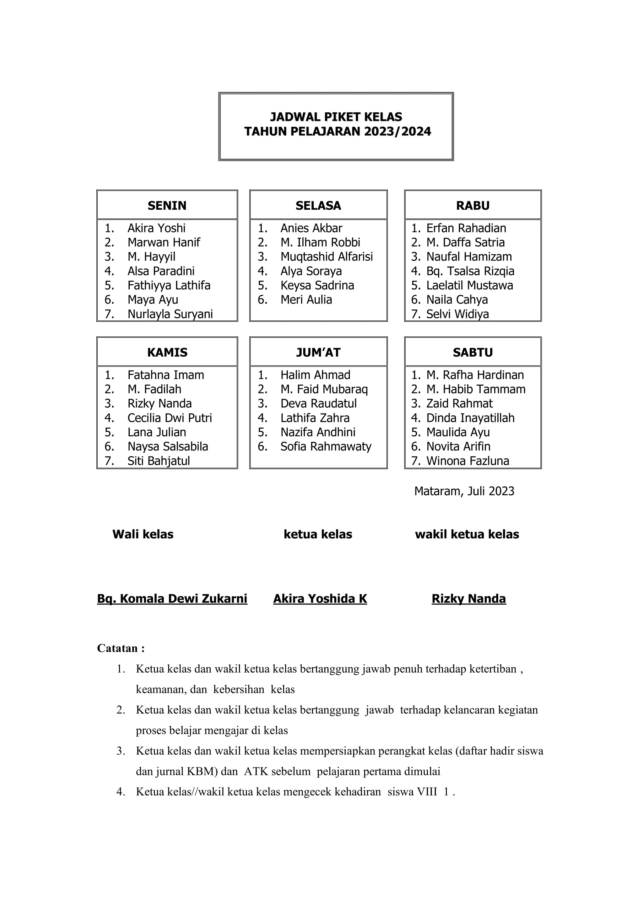 PROGRAM WALI KELAS untuk SMA/SMK sebagai kelengkapan pelaporan PMM ...