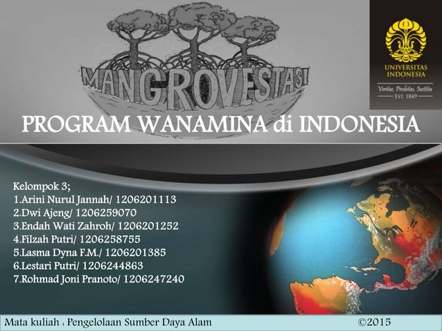 Program wanamina indonesia | PPT