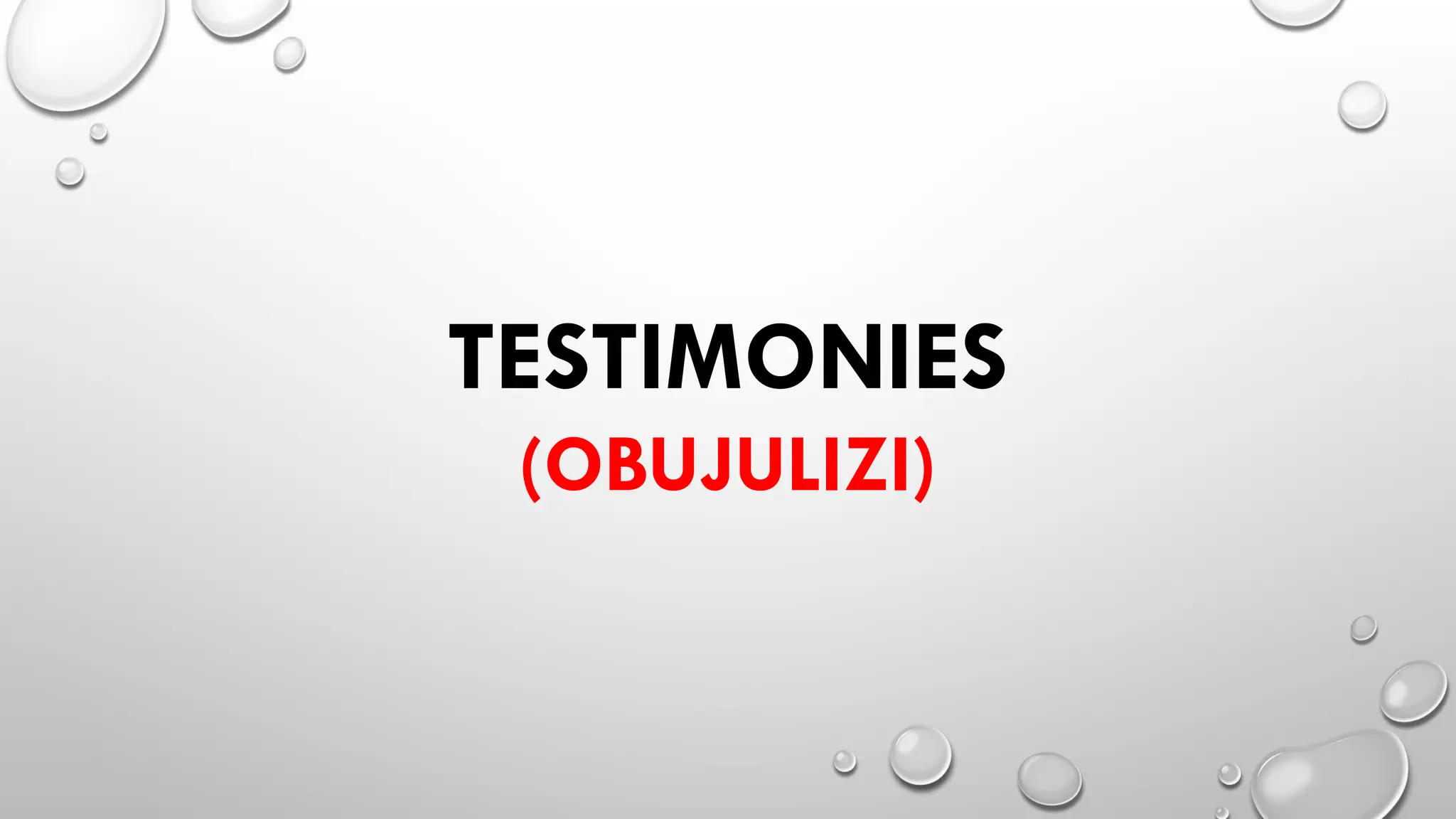 Program ya week. - Faith Remnant Church Ugandapptx | PPT | Free Download