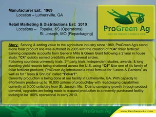 ProGreen Ag - Lawn & Garden | PPT