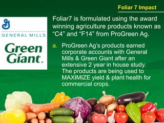 ProGreen Ag - Lawn & Garden | PPT