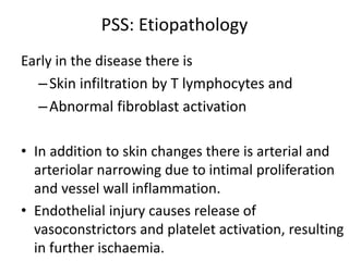 Progresive systemic sclerosis | PPTX