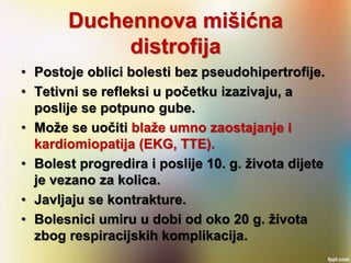 Progresivne mišićne distrofije | PPSX