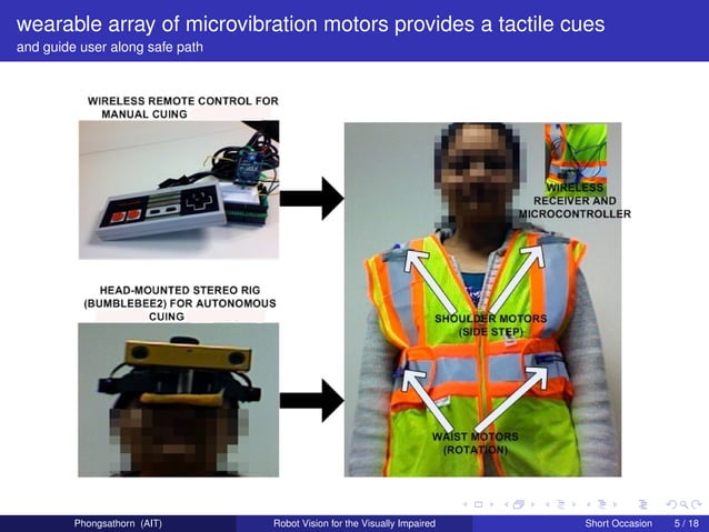 Robot Vision for the Visually Impaired | PDF