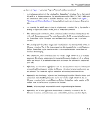 Progress OpenEdge database administration guide and reference | PDF