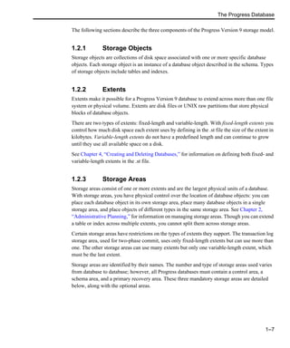 Progress OpenEdge database administration guide and reference | PDF