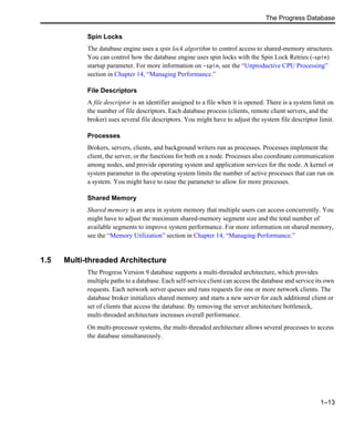 Progress OpenEdge database administration guide and reference | PDF | Databases | Computer ...