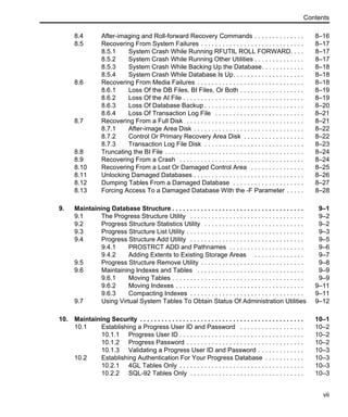 Progress OpenEdge database administration guide and reference | PDF