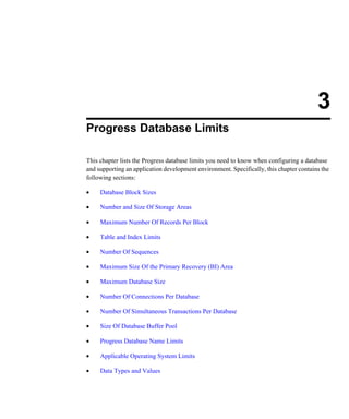 Progress OpenEdge database administration guide and reference | PDF