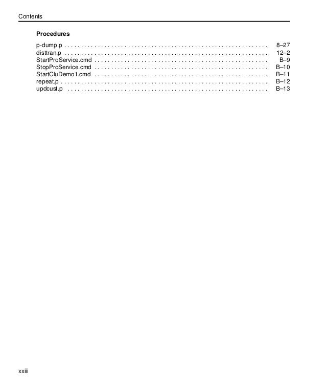 Progress Openedge Database Administration Guide And Reference