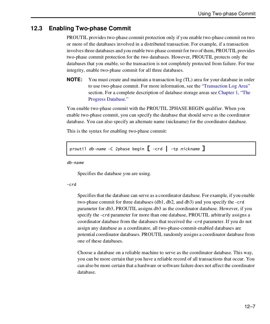 Progress Openedge Database Administration Guide And Reference