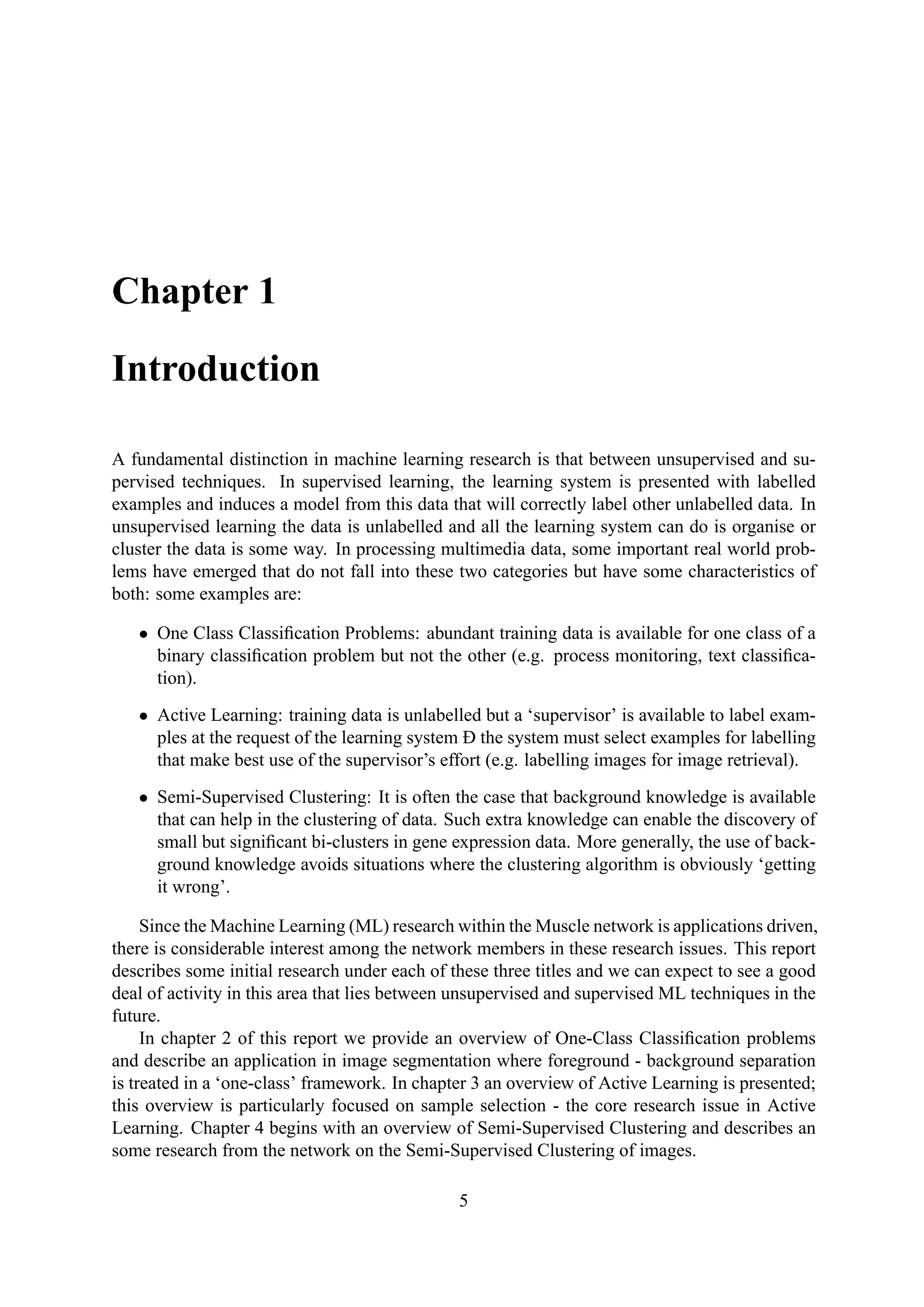 Progress on Semi-Supervised Machine Learning Techniques | PDF