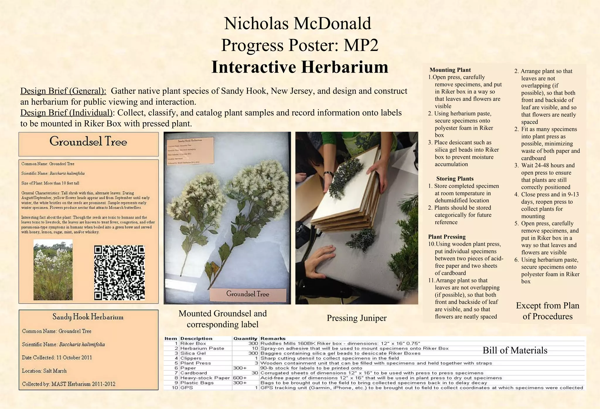 Progress Poster MP2 | PPT