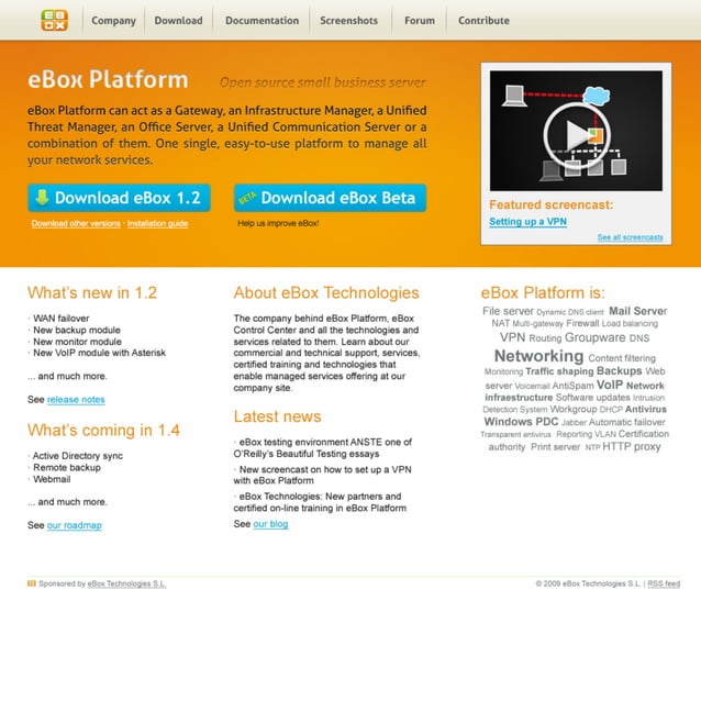Redesign eBox Platform homepage | PDF
