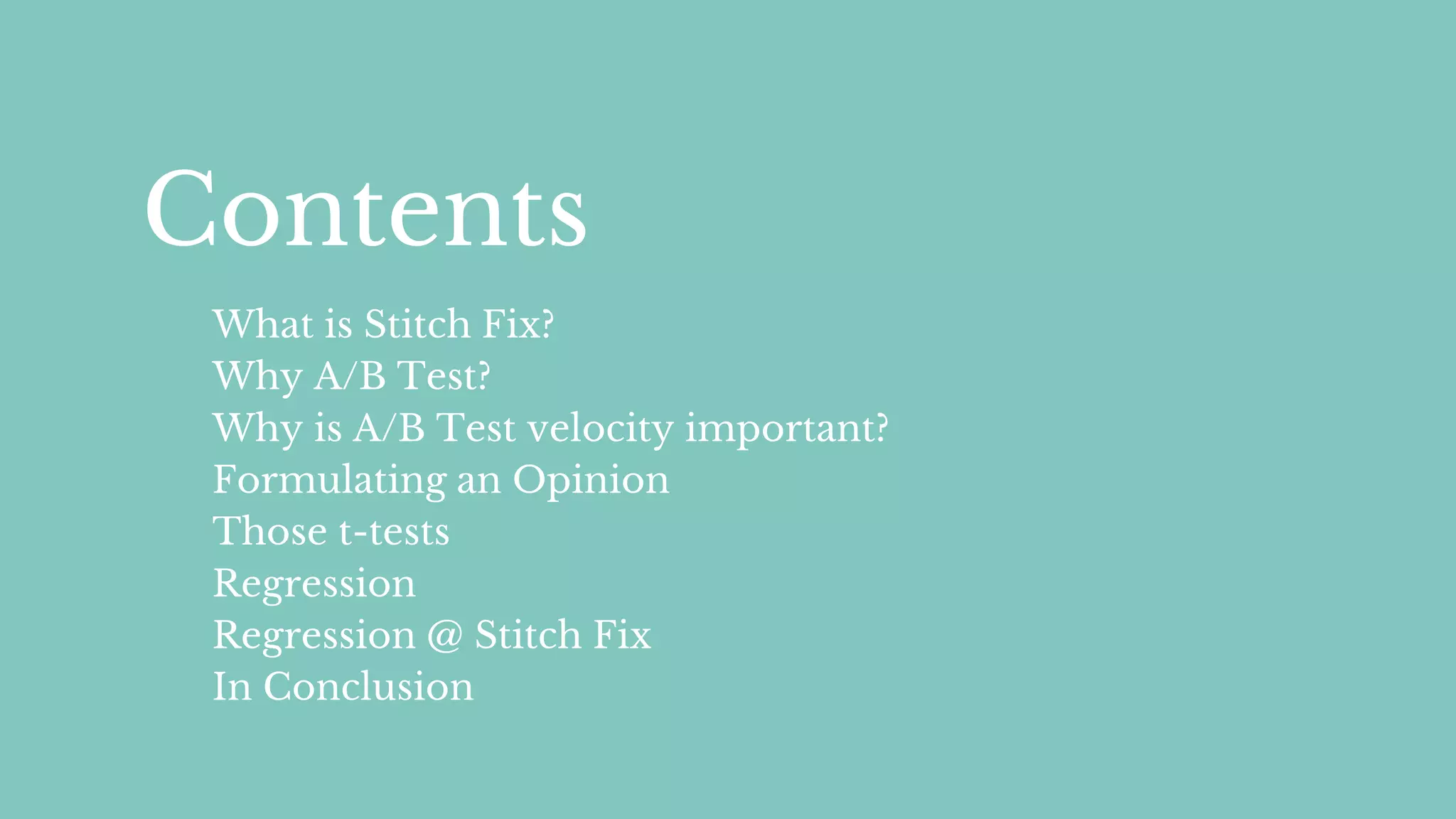 Progression by Regression: How to increase your A/B Test Velocity | PPT