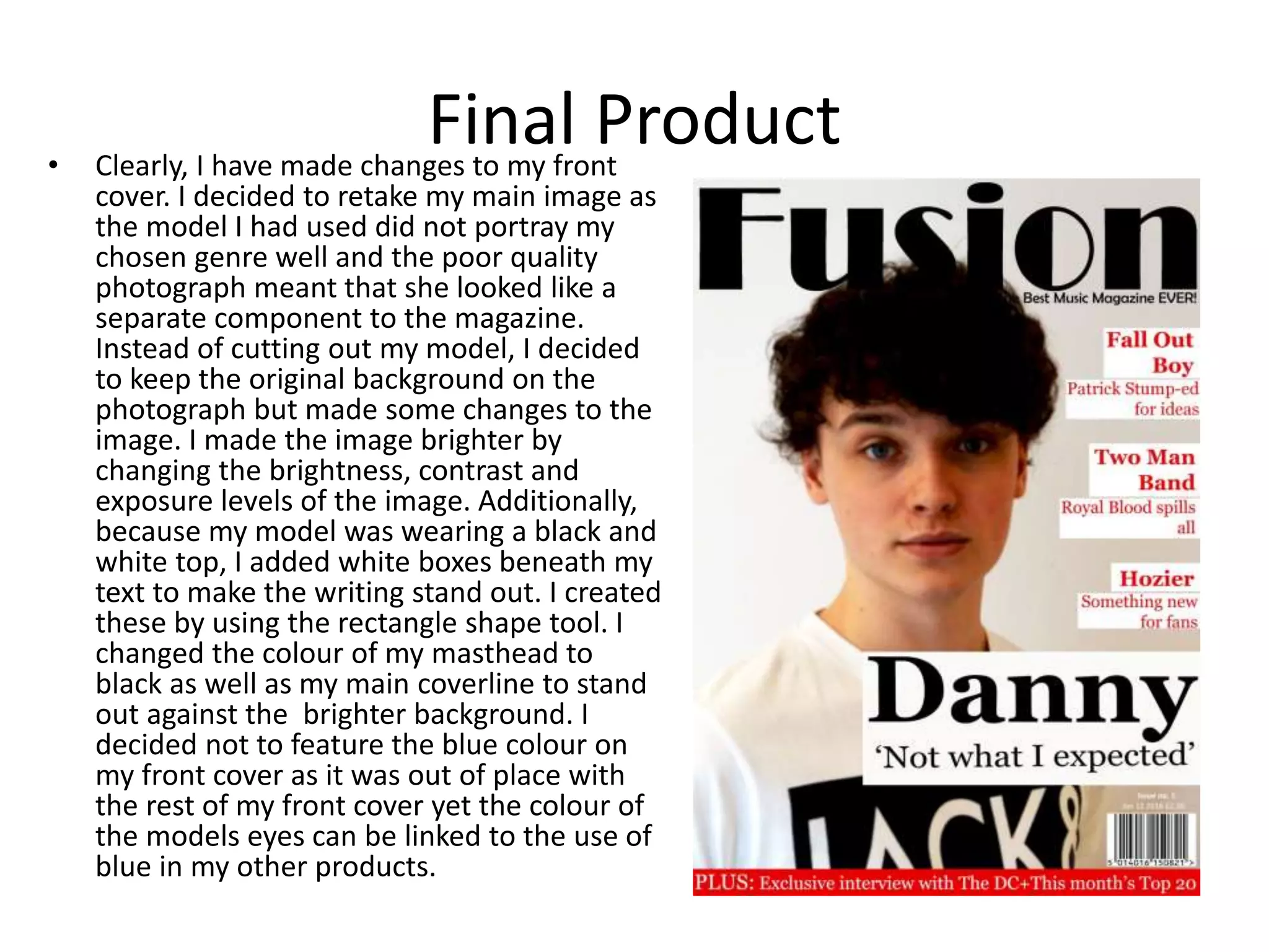 Progression from first draft to final draft | PPTX