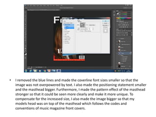 Progression from first draft to final draft | PPTX