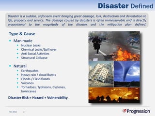 Progression: Disaster Recovery as a Service | PPT