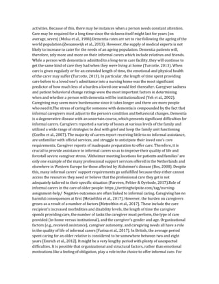 Progression of dementia in elderly patients nursing assignment help.docx