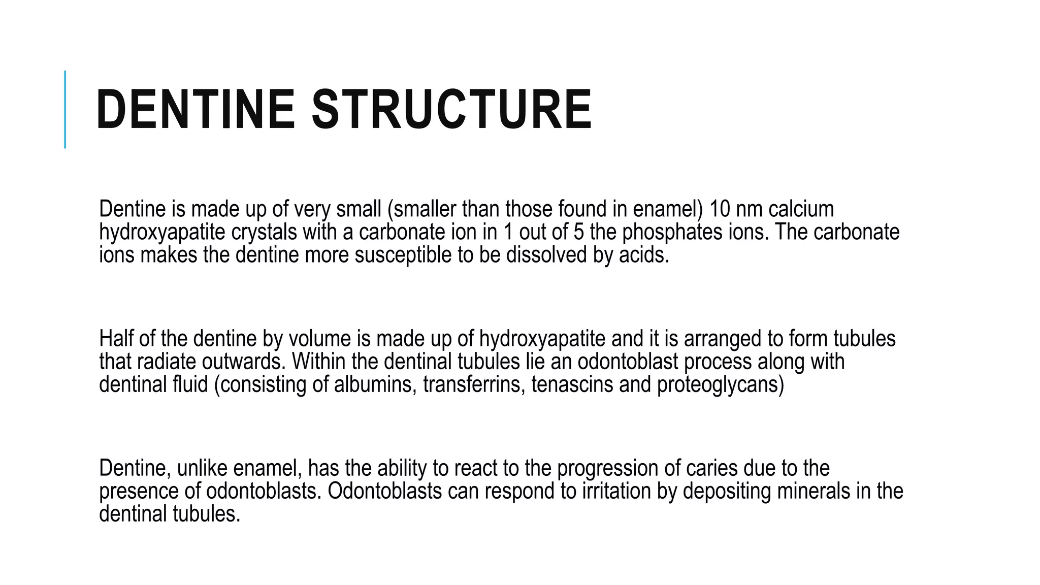 Progression of dental caries in dentine | PPTX
