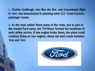 Progression of Models of Airplanes | PPTX