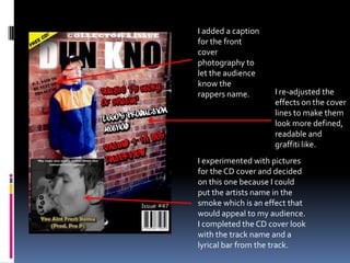 Progression of my Magazine | PPTX