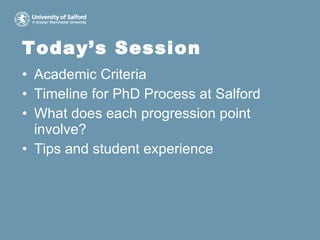 Progression Points | PPT