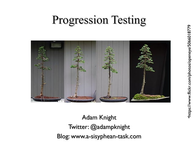 Progression testing - on how regression test automation needs to be ...