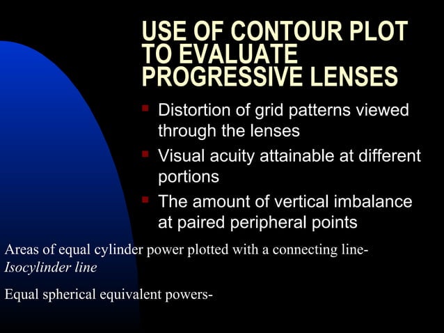 Progressive addition lens | PPT | Eye and Vision Conditions | Diseases ...