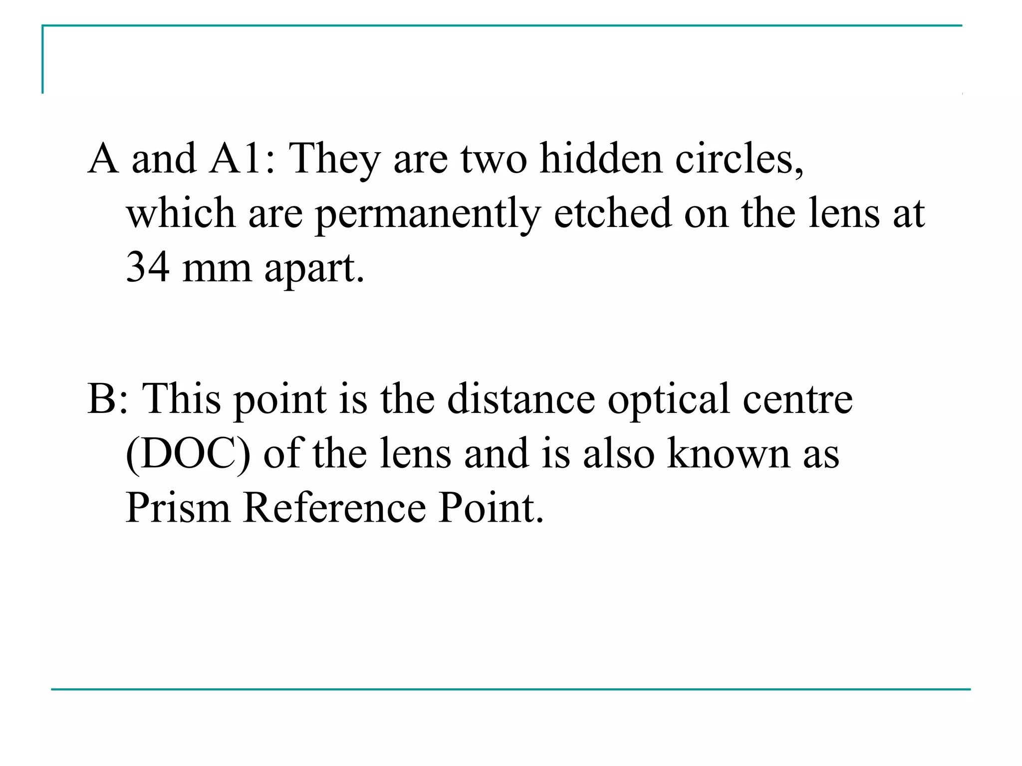 Progressive addition lenses | PPT