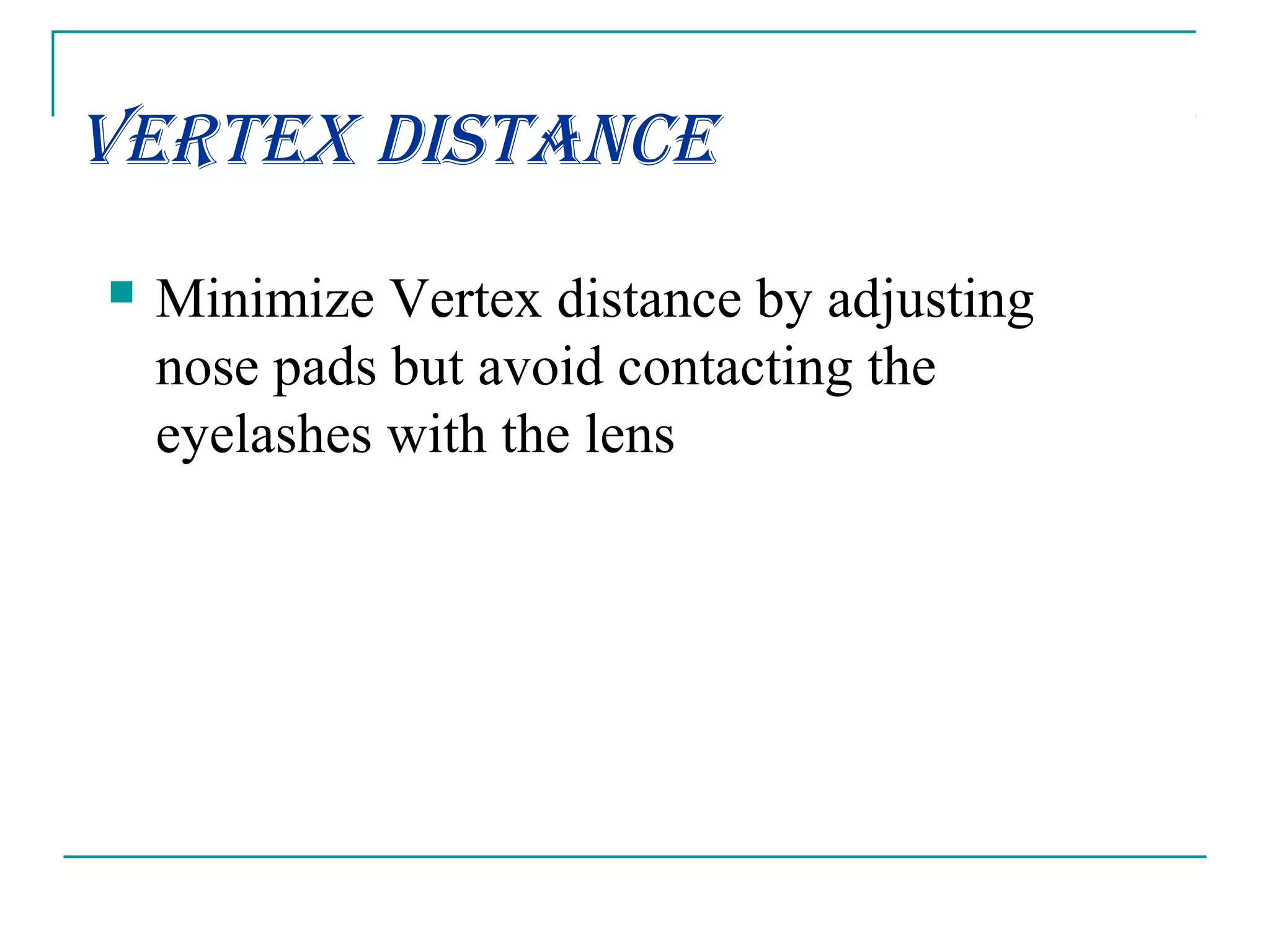 Progressive addition lenses | PPT