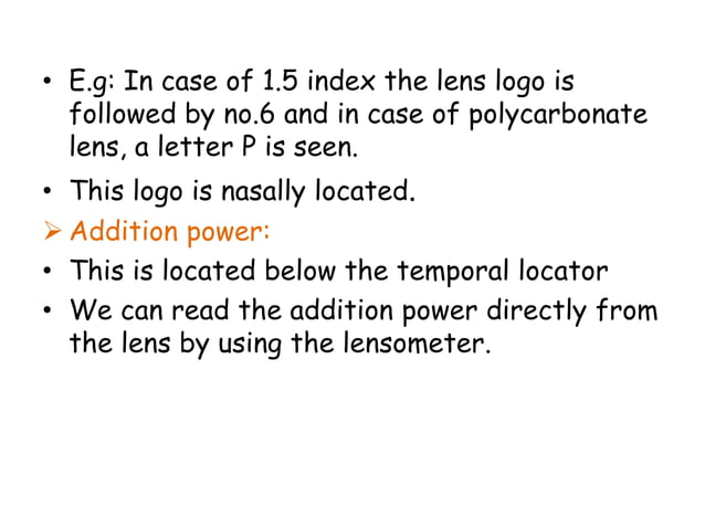 Progressive addition lenses | PPTX