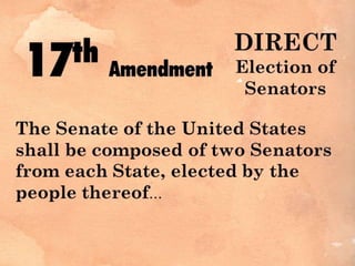 Progressive Amendments | PPTX