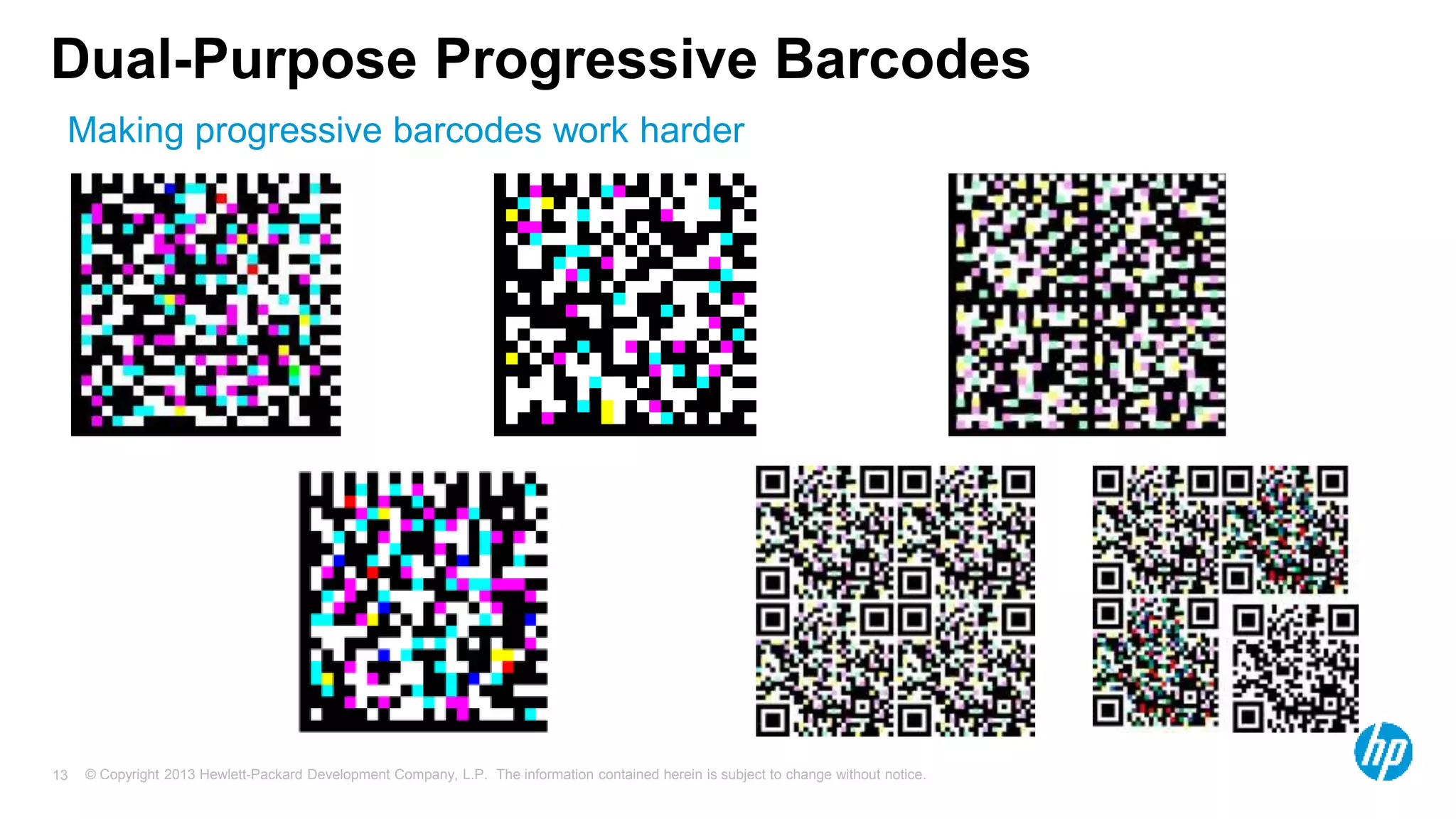 Progressive barcode applications | PPT