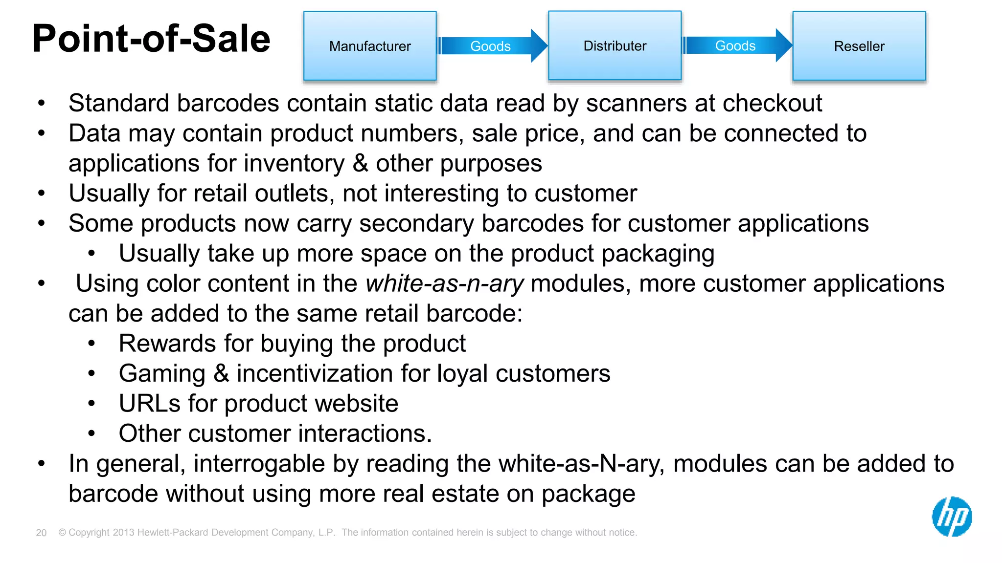 Progressive barcode applications | PPT