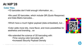 Progressive barcode applications | PPT