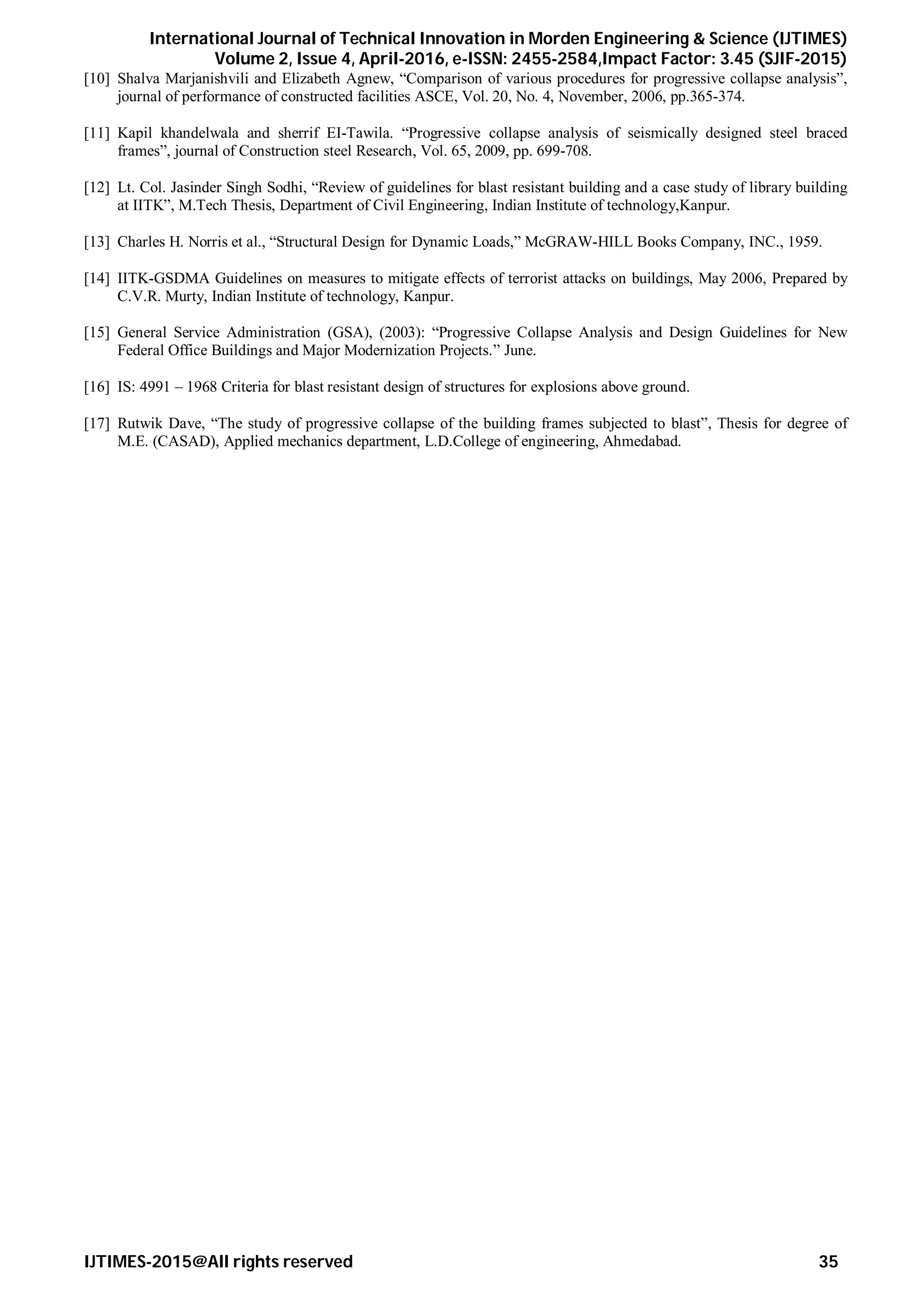 Progressive Collapse Analysis In Rc Structure Due To 150513181706 Pdf Civil Engineering