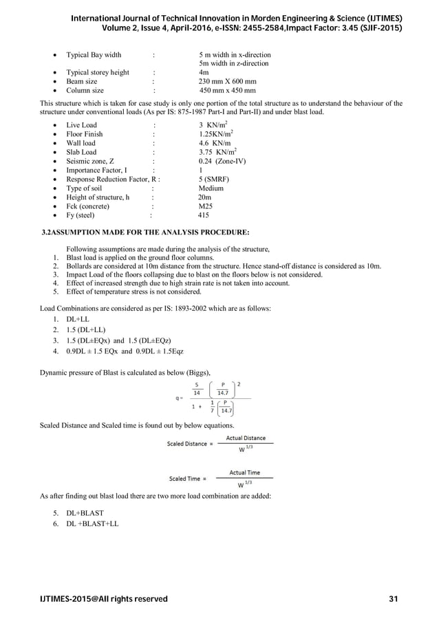 Progressive Collapse Analysis In Rc Structure Due To 150513181706 Pdf Civil Engineering