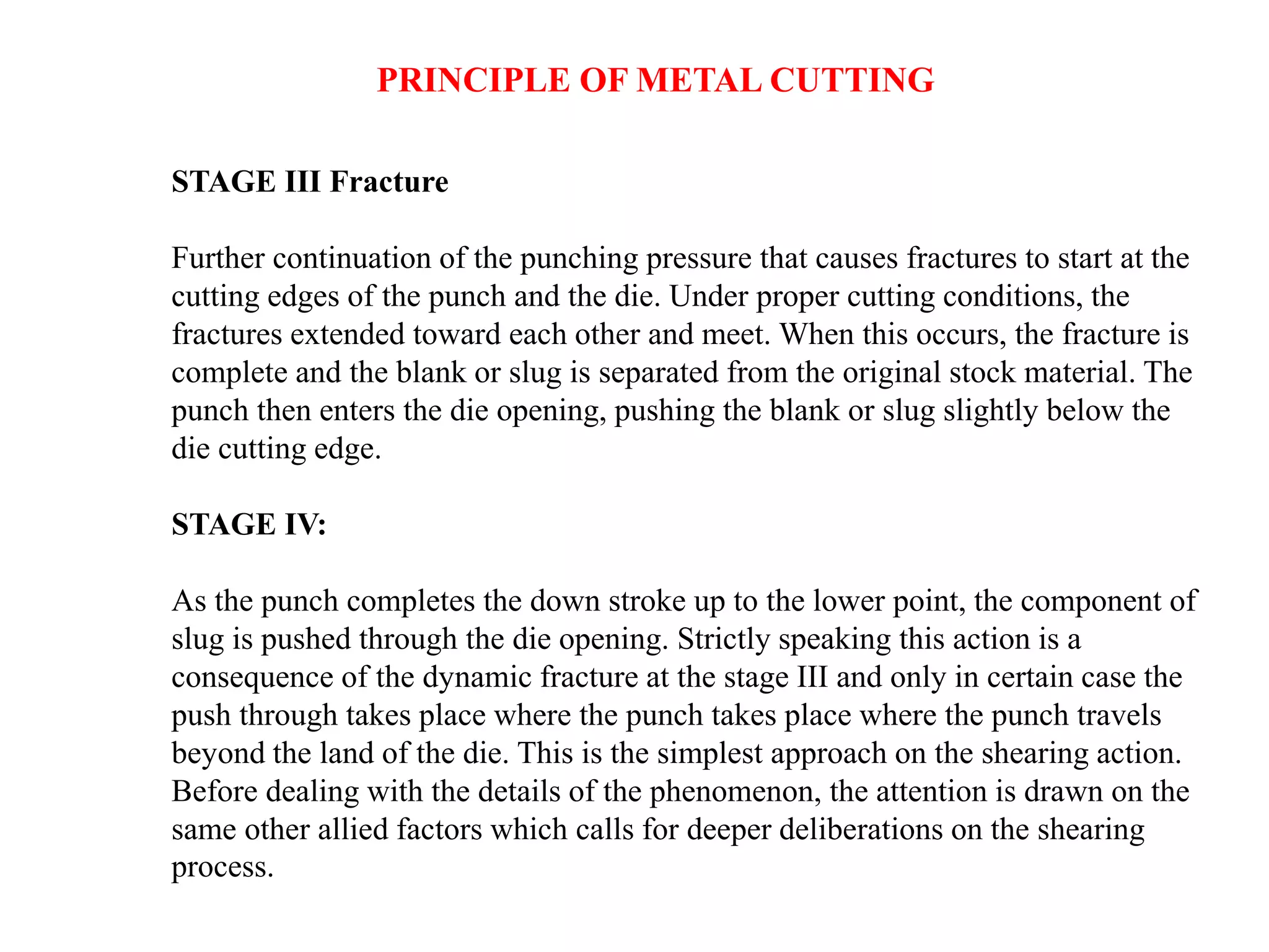 Design of Stage Progressive Die for a Sheet Metal Component | PPTX