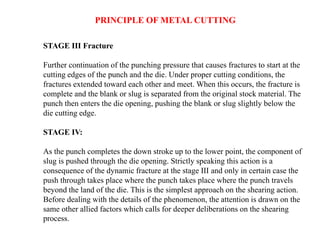 Design of Stage Progressive Die for a Sheet Metal Component | PPTX