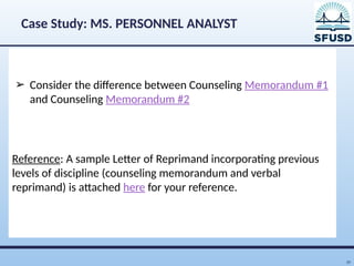 Progressive Discipline Conversation Memoralization.pptx