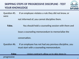 Progressive Discipline Conversation Memoralization.pptx