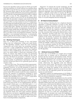 Progressive Duplicate Detection | PDF
