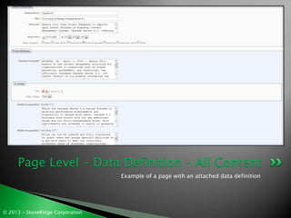 Progressive Enhancements to Improve Content Editing and Reuse in Cascade Server: Blocks (part 1 ...