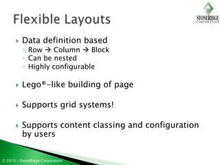 Progressive Enhancements to Improve Content Editing and Reuse in Cascade Server: Layouts (part 2 ...