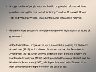 Progressive era | PPTX