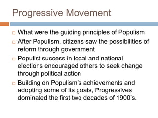 Progressive Era | PPT